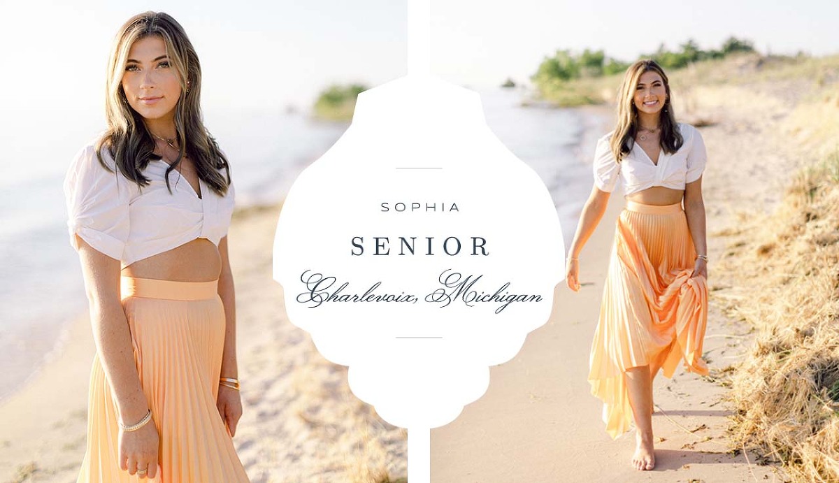 Lake Michigan Senior Portrait Photography | Sophia | THE WEBER ...